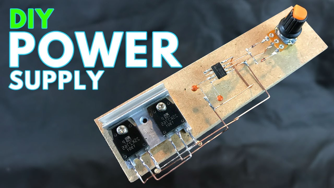 DIY Adjustable Voltage & Current POWER SUPPLY…. 🔌 - YouTube