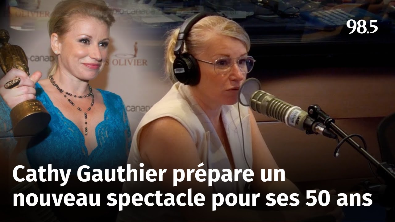 Cathy Gauthier revient sur scène après avoir retrouvé son père - YouTube