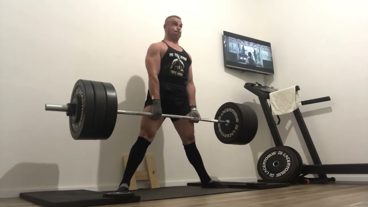 Stacco sumo 155kg 5x5 5*set - YouTube
