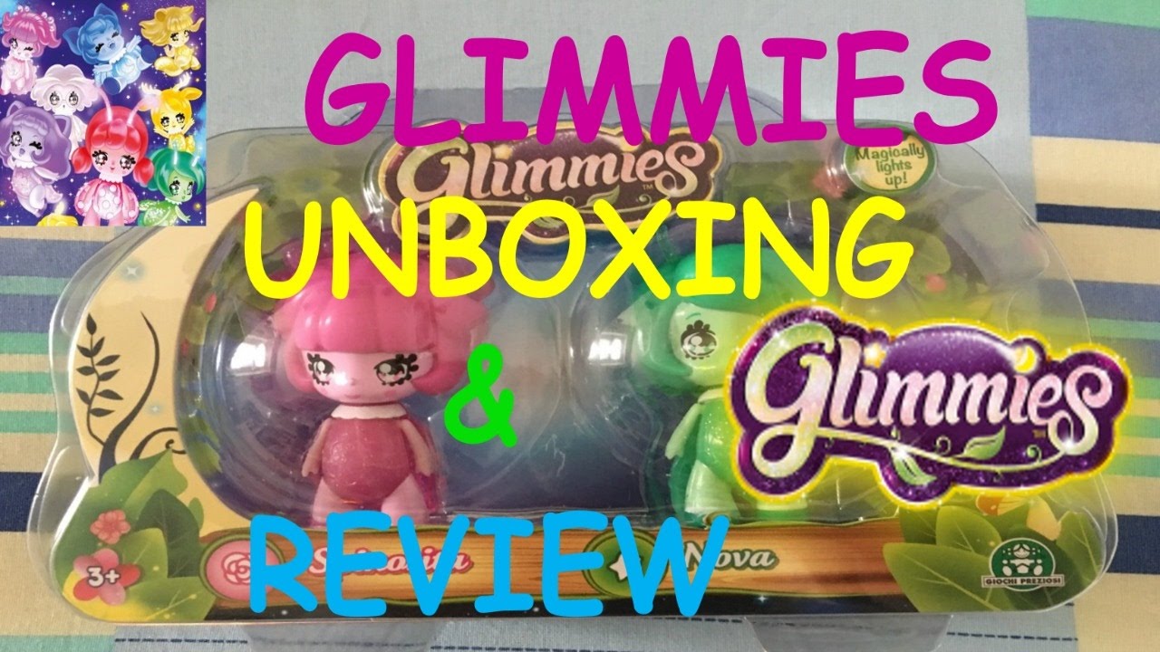 GLIMMIES UNBOXING & REVIEW - YouTube