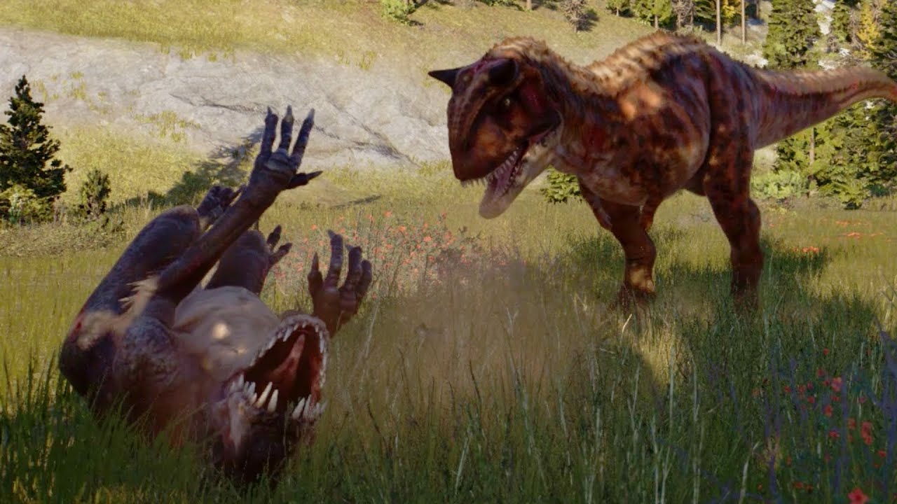 Scorpios Rex's Amazing Fighting Animation... - Camp Cretaceous - JWE2 ...