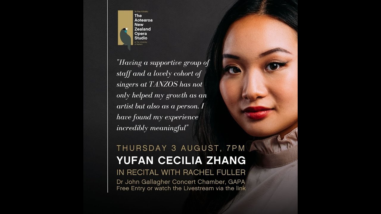 TANZOS Arist Recital: 'INTRIGUE AND INTROSPECTION: Yufan Cecilia Zhang ...