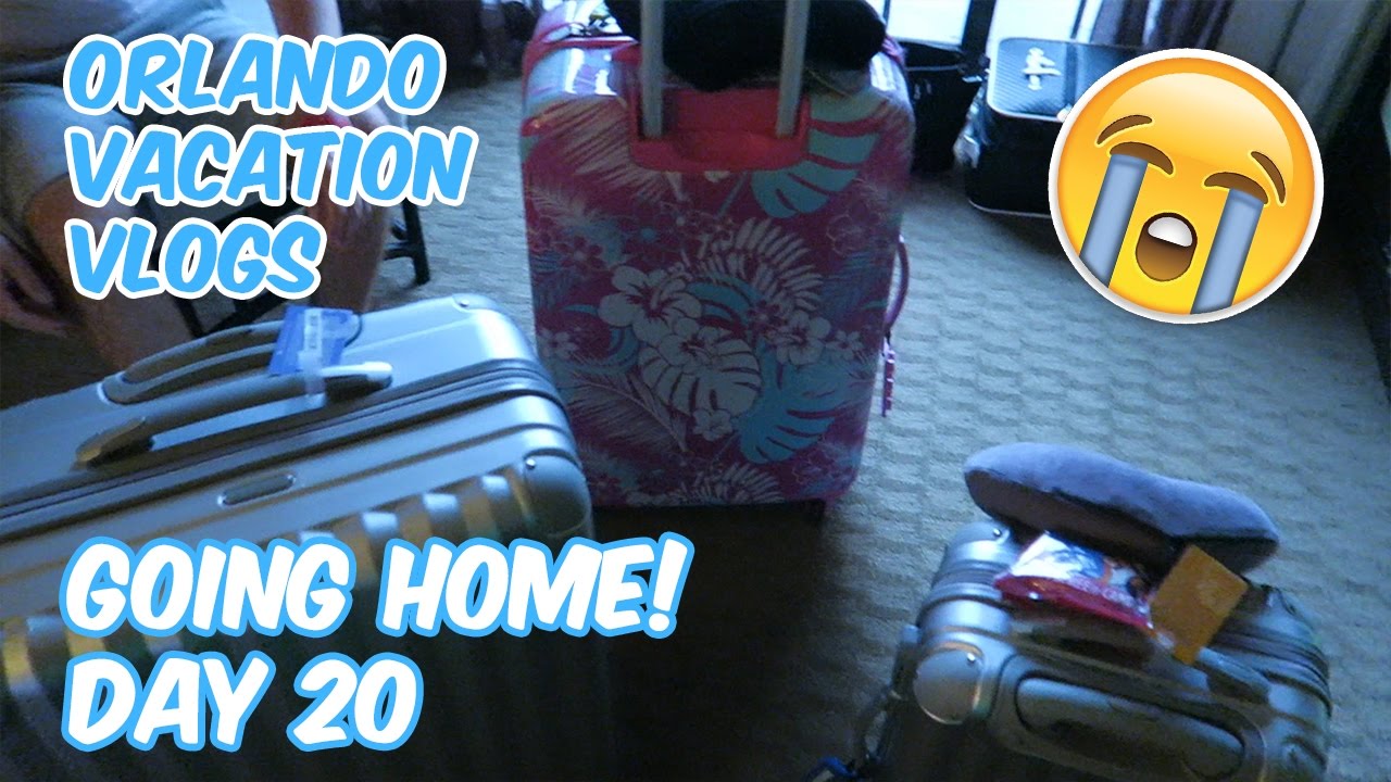 Going Home! Walt Disney World Orlando Vacation Vlogs | Day 20 - YouTube