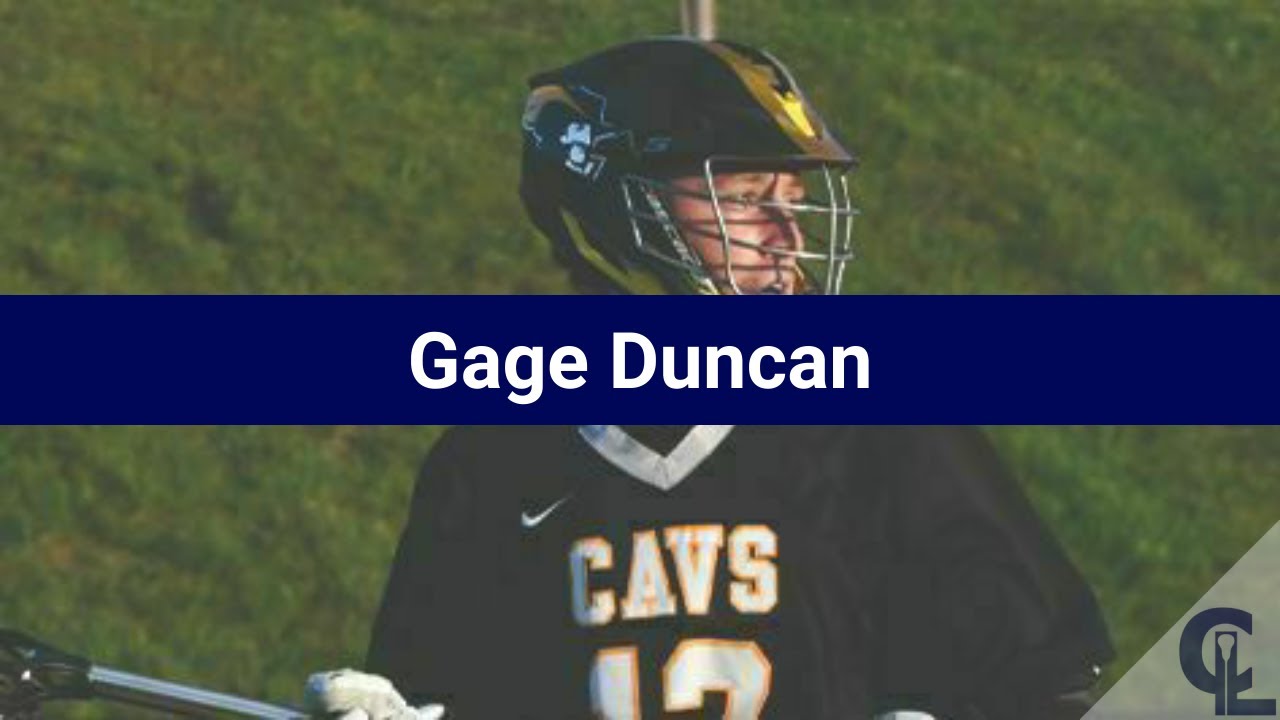 Gage Duncan Lacrosse Highlights | MD 2022 | Def, Mid - YouTube