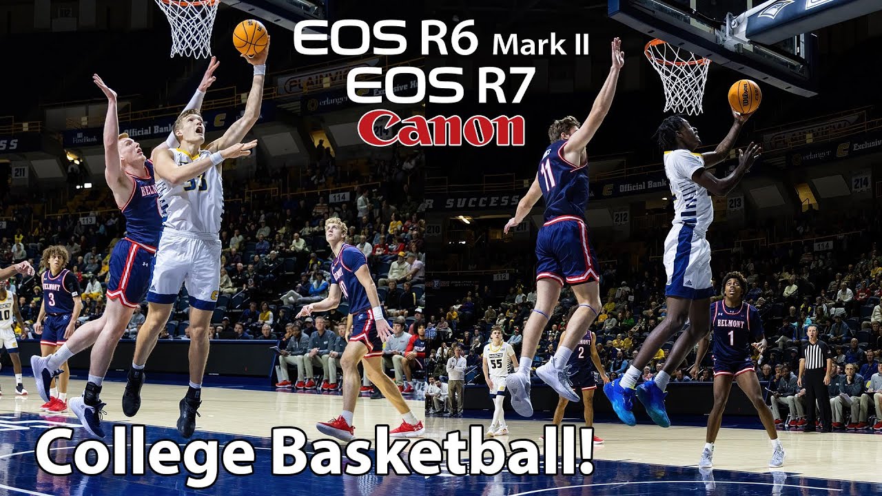 College Basketball Canon R6 Mark II & R7 - YouTube
