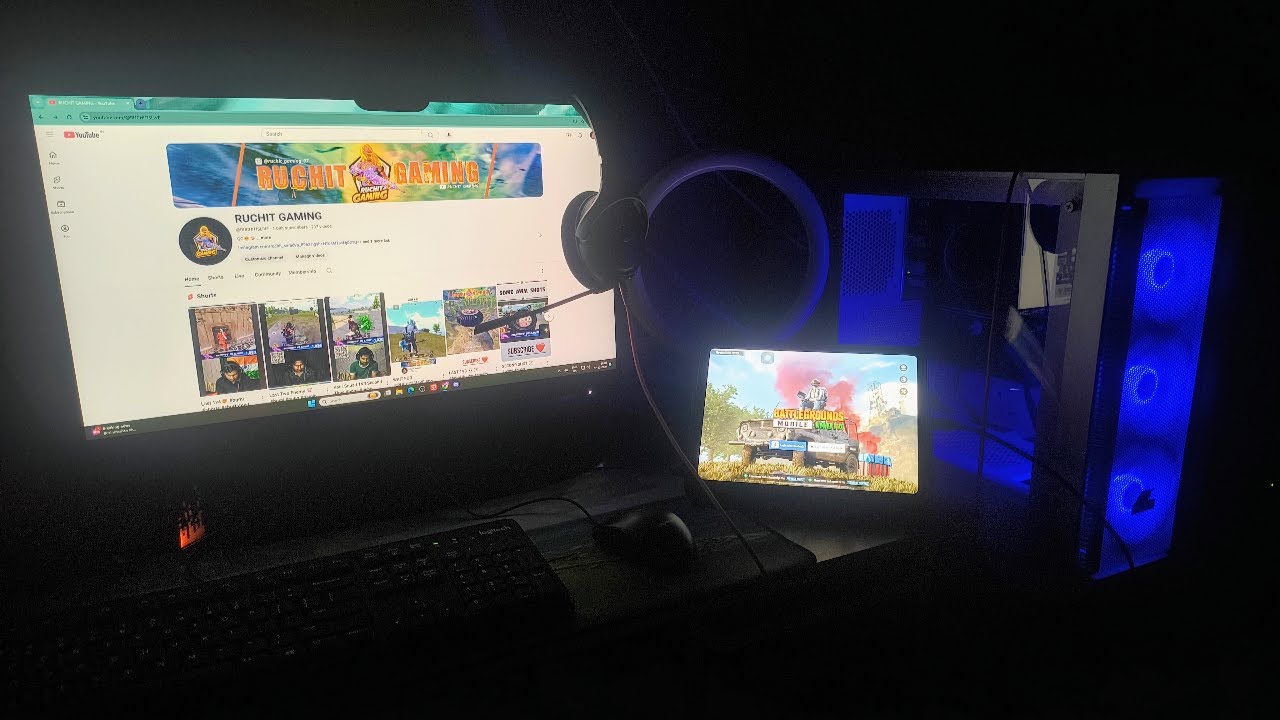 Gaming Setup Tour Finally Revealed - YouTube