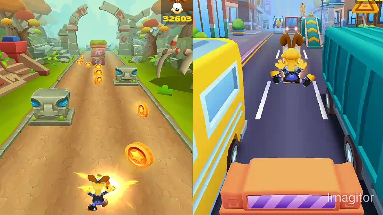 Garfield Cat Racing Game At X62 💥💖 Cat race game for mobile | Android ...