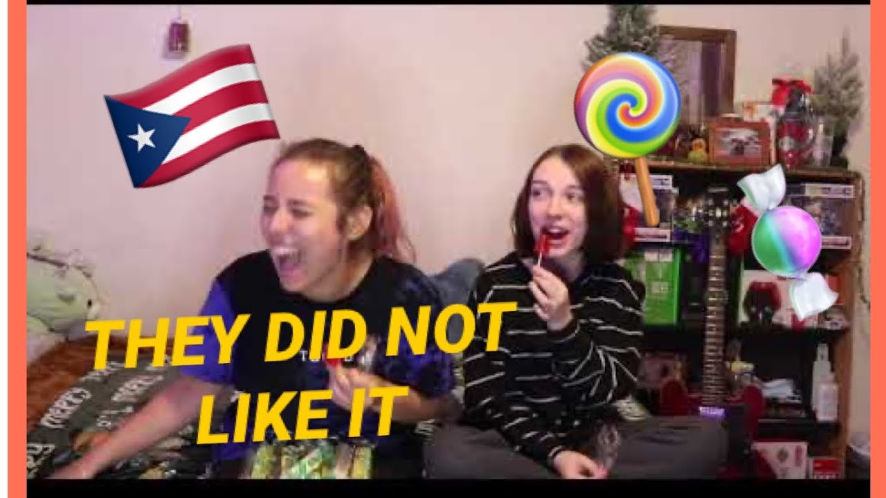 HAVING MY FRIENDS TRY PUERTO RICAN CANDY 🍭 !!!!! (Tasted like SAND ...