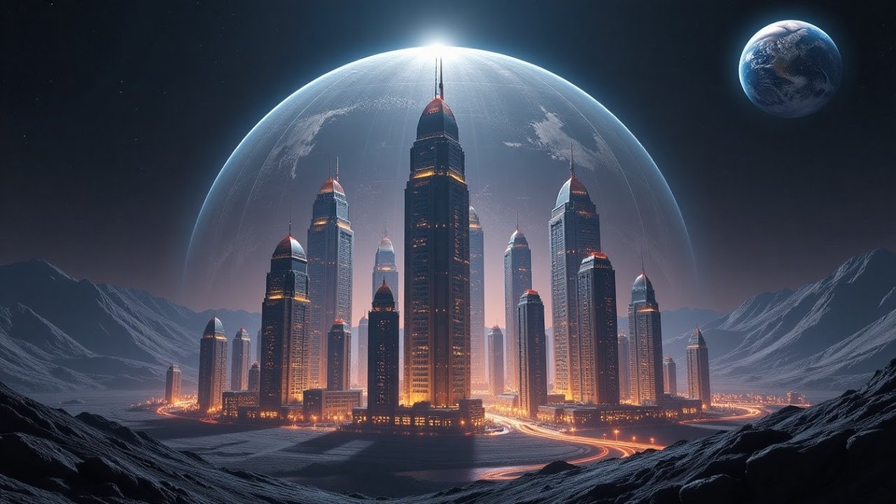 A Civilization On The Moon? Could This Be A Possibility - YouTube
