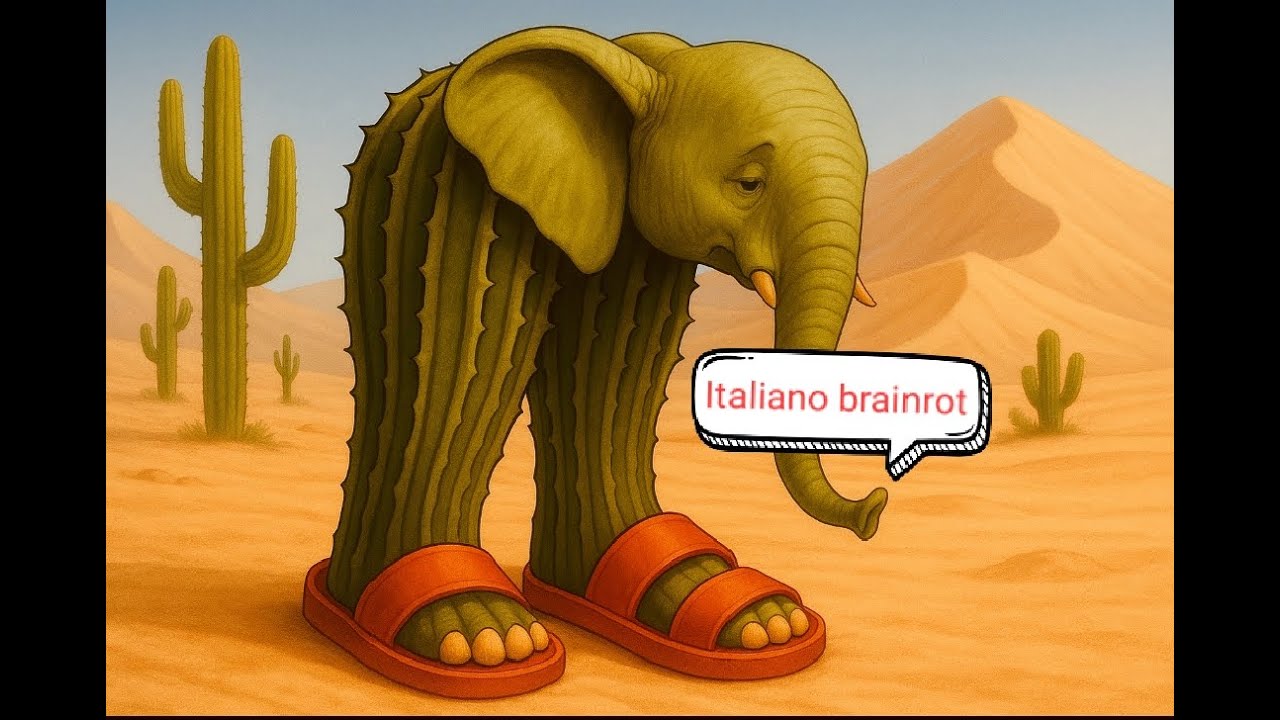 🦣larila elephants but in 4k🐘original italian brainrot meme # ...