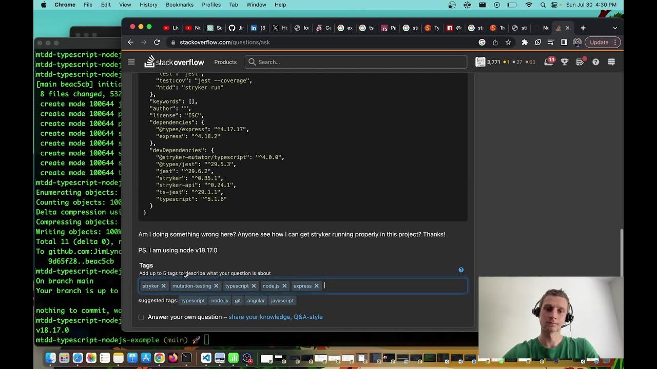 Mtdd Typescript Express Nodejs New Project Setup Youtube