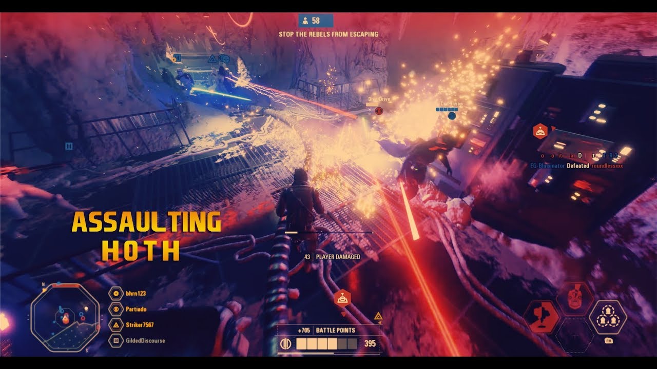Attacking The Rebel Base on Hoth - Star Wars Battlefront 2 - YouTube