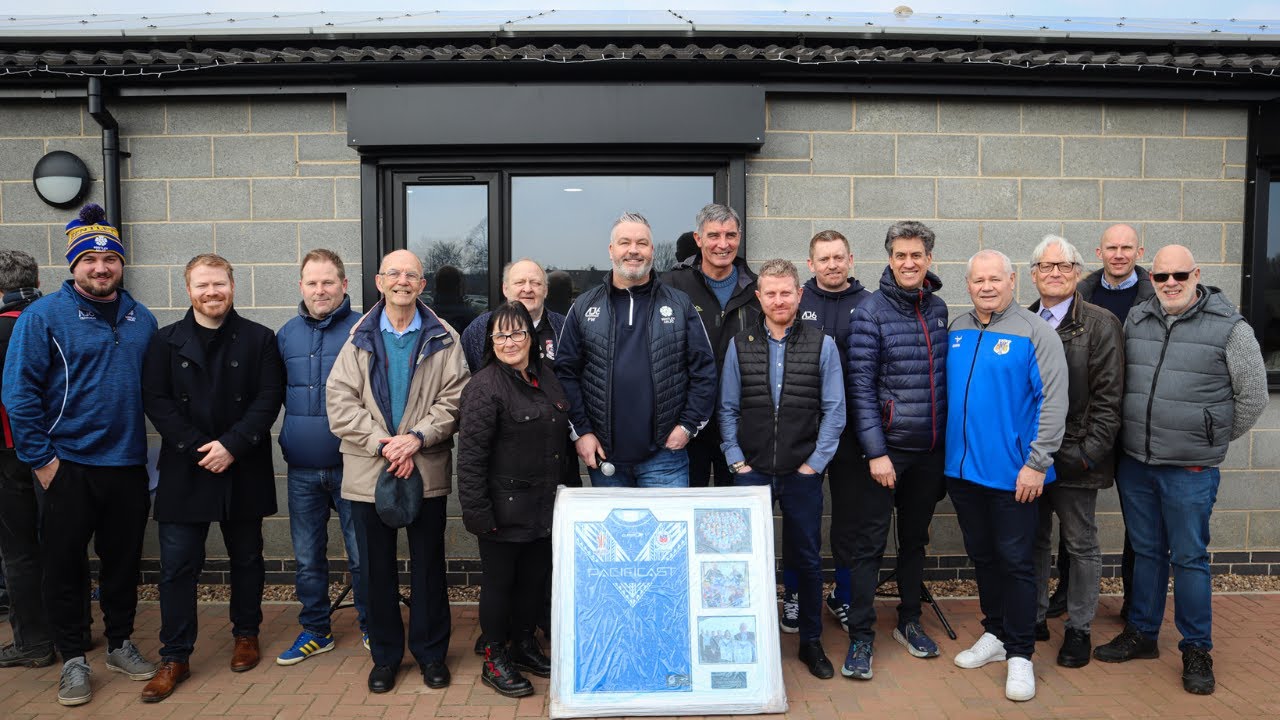 Brand new Bentley ARLFC facility official opening - YouTube