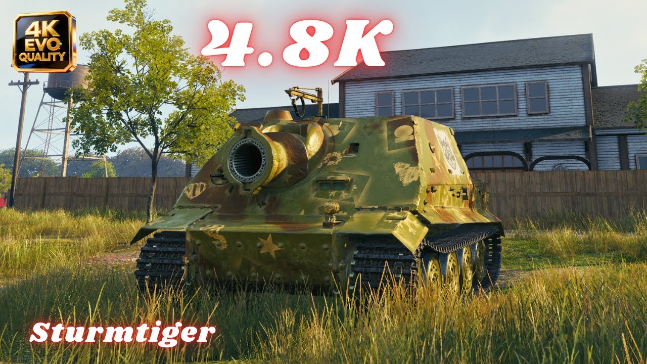 Sturmtiger 4.8K Damage 5 minute gameplay World of Tanks - YouTube