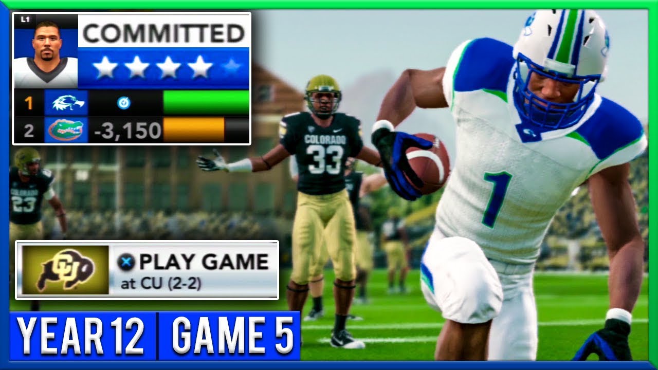 Conference Opener & First MAJOR Commit! | NCAA Football 14 Dynasty (Y12 ...