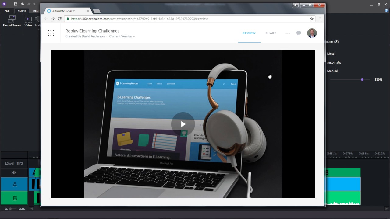 Articulate Replay 360: Publishing a Project - YouTube