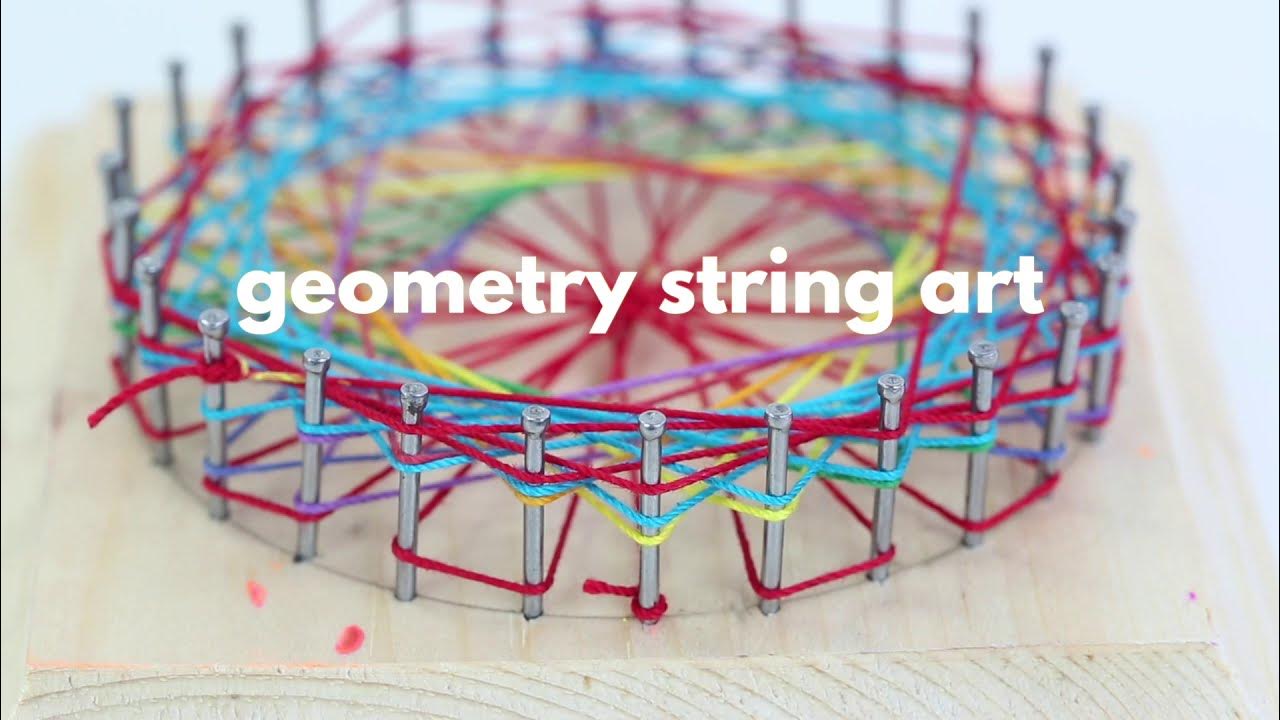 Geometry String Art - YouTube