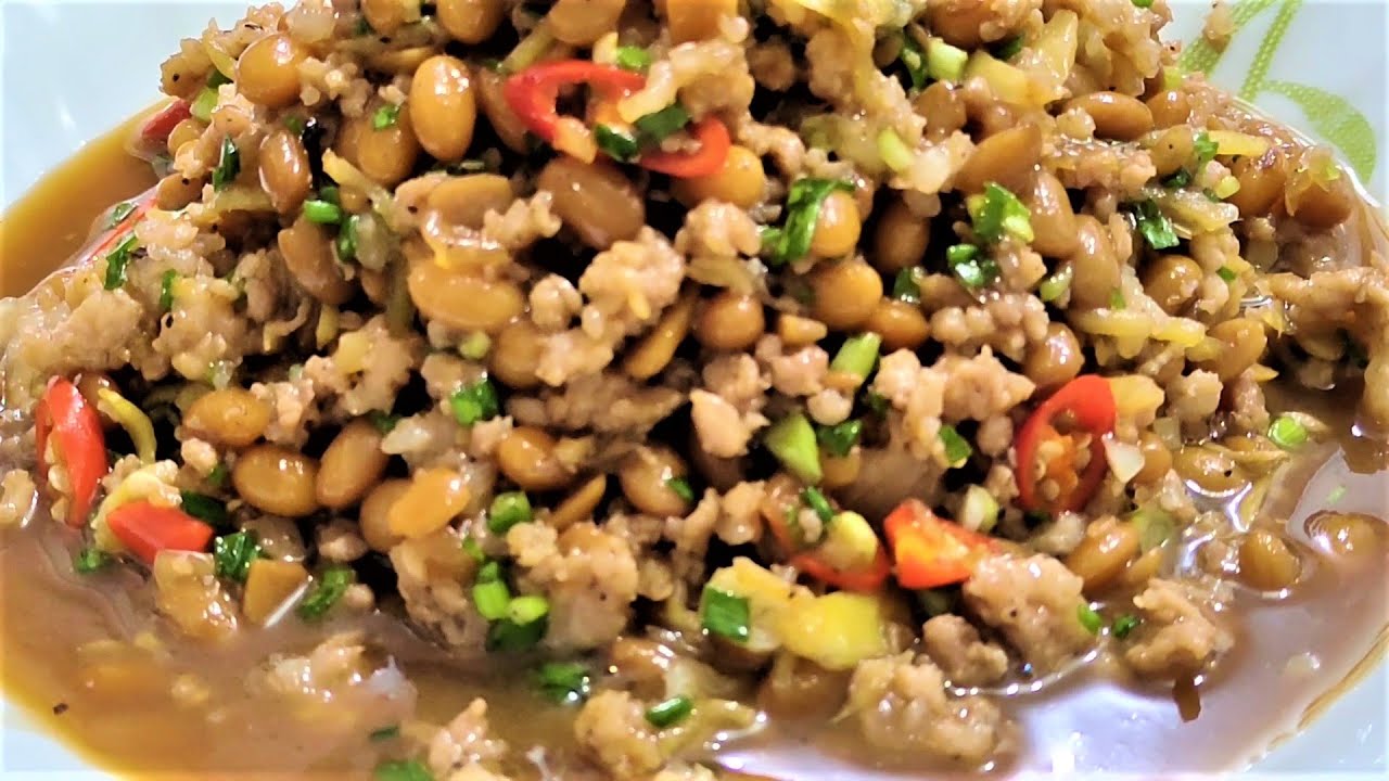 Fried Sweet Fermented Soybean with Pork ...