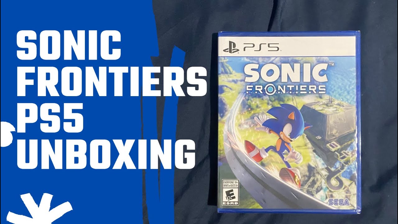 Sonic Frontiers Ps5 Unboxing - YouTube