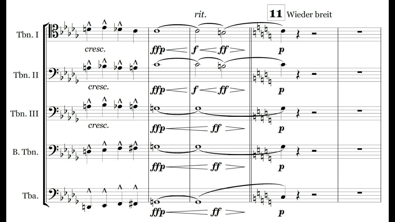 Mahler 2nd Symphony /// Low Brass Chorale and Excerpts - YouTube