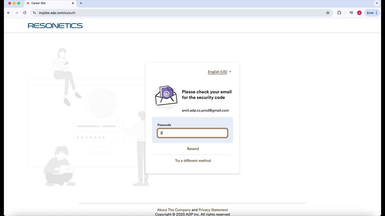"ADP Careers - EasyApply" - GoogleDriveAPI ReadOnly API Integration - Scope re-verification ...