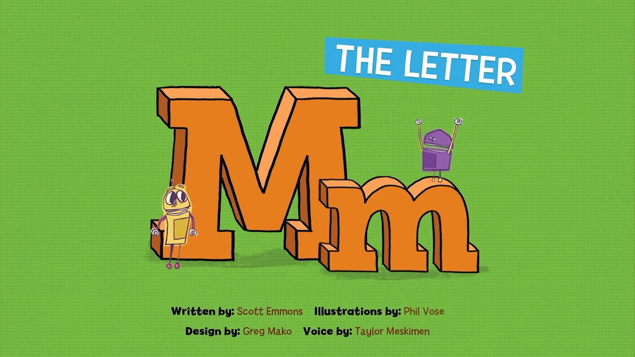 The Letter M (Read-Along) | StoryBots - YouTube