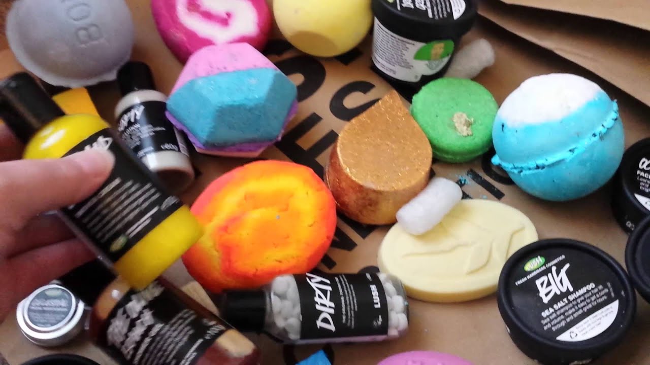 Lush Legends Unboxing!:) - YouTube