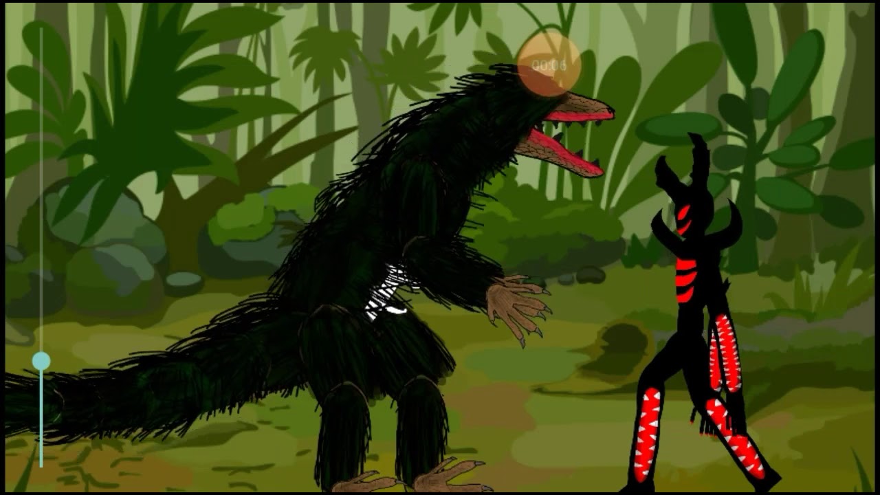 Scp 682 vs zalgo battle request by Ryan Smith drawing cartoons 2 ...