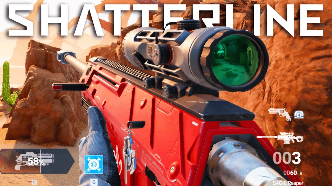 Highest Tier Sniper in Shatterline - YouTube