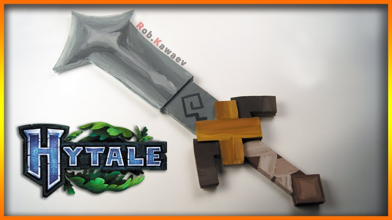 ⚔️Как сделать Меч Трорка из Hytale | How to make Trork Sword | Hytale ⚔ ...