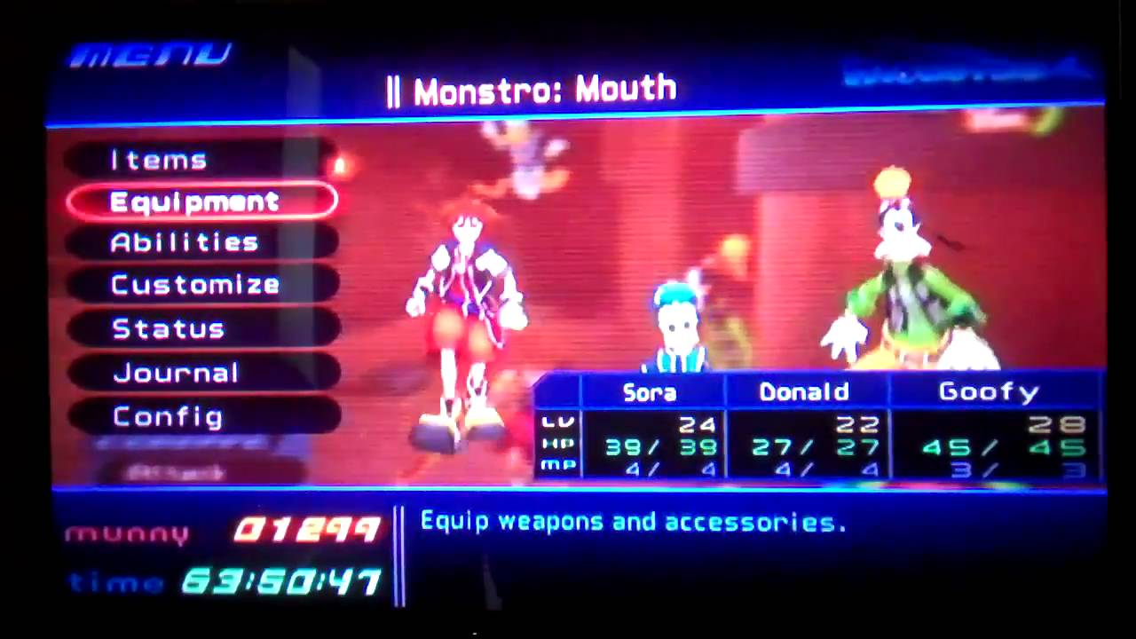 Kingdom Hearts Walkthrough part 40 - Monstro - Parasite Cage - YouTube