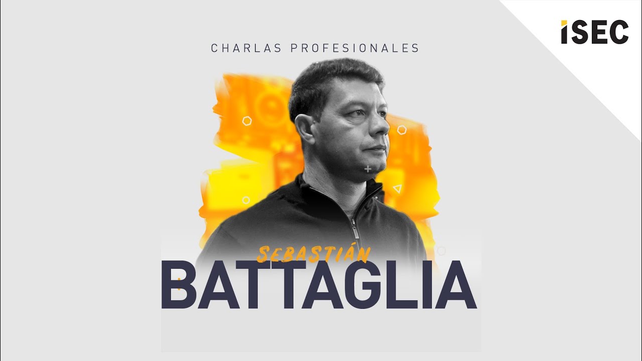 Charla con Sebastián Battaglia - ISEC - YouTube