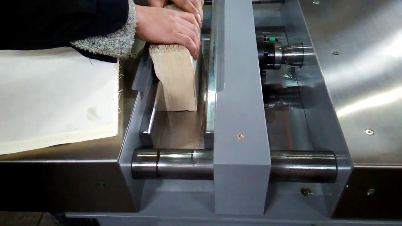 HL JH 500 Hydraulic Book Back Pressing Machine - YouTube