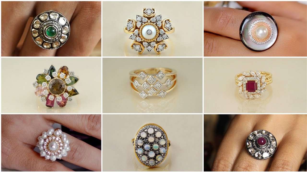 New diamond rings Design with price/diamond rings collection/gold ring ...