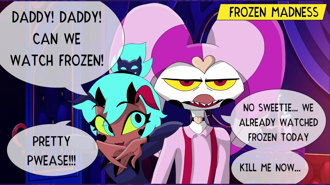 Fizzmodeus Baby: Frozen Madness | Helluva Boss Comic Dub - YouTube