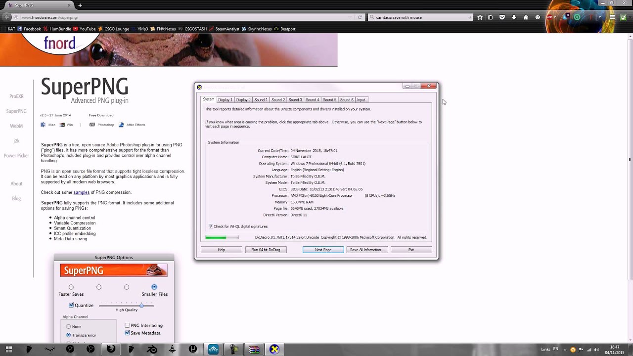 Installing SuperPNG on Windows (TennoGen) - YouTube