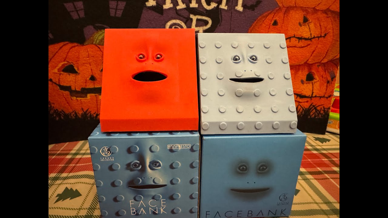 CREEPY COIN BANK EATS COINS - YouTube