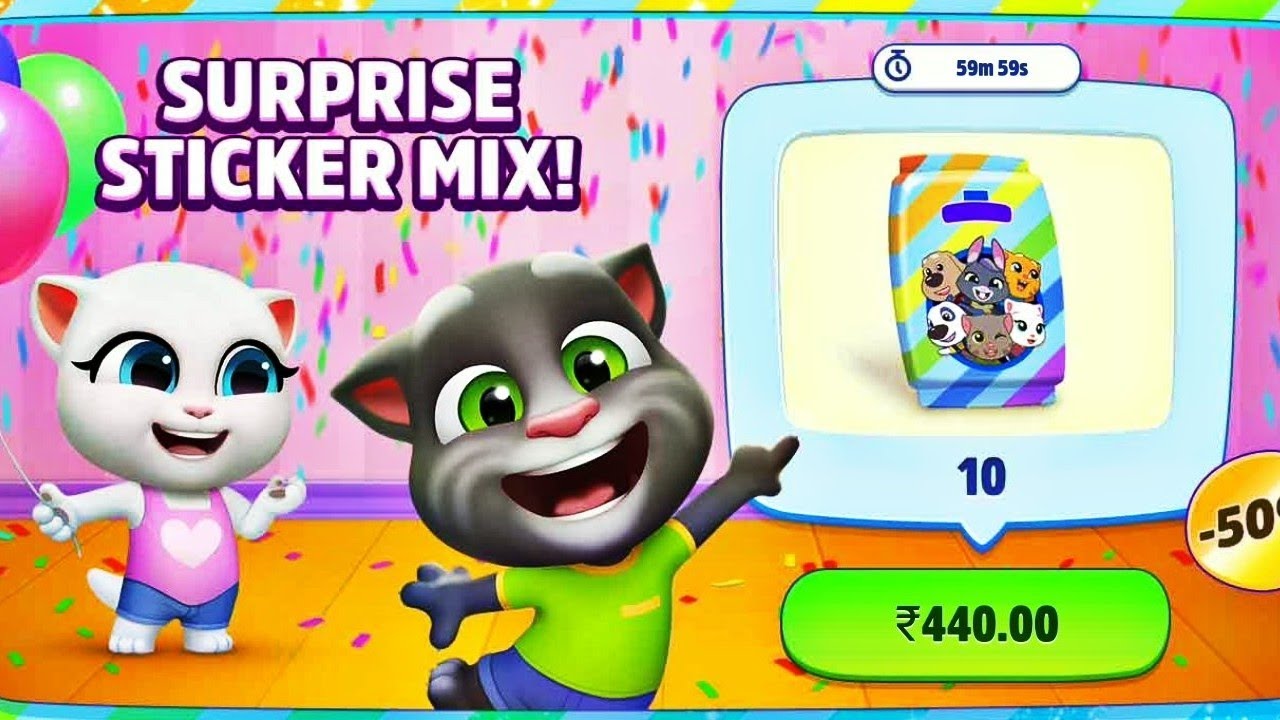 Talking Tom and friends new surprise 🎉🎁 mall [TALKING TOM'S WORLD ...