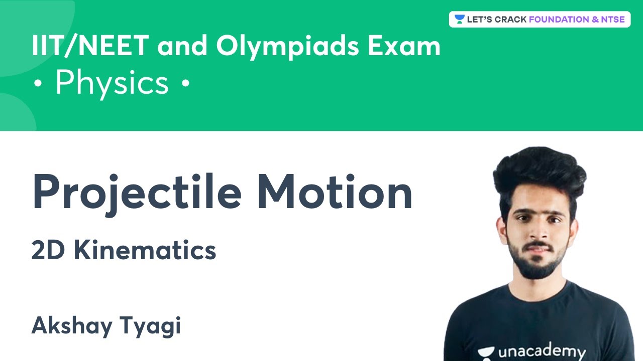 Projectile Motion | 2D Kinematics | Physics | IIT/NEET and Olympiad ...