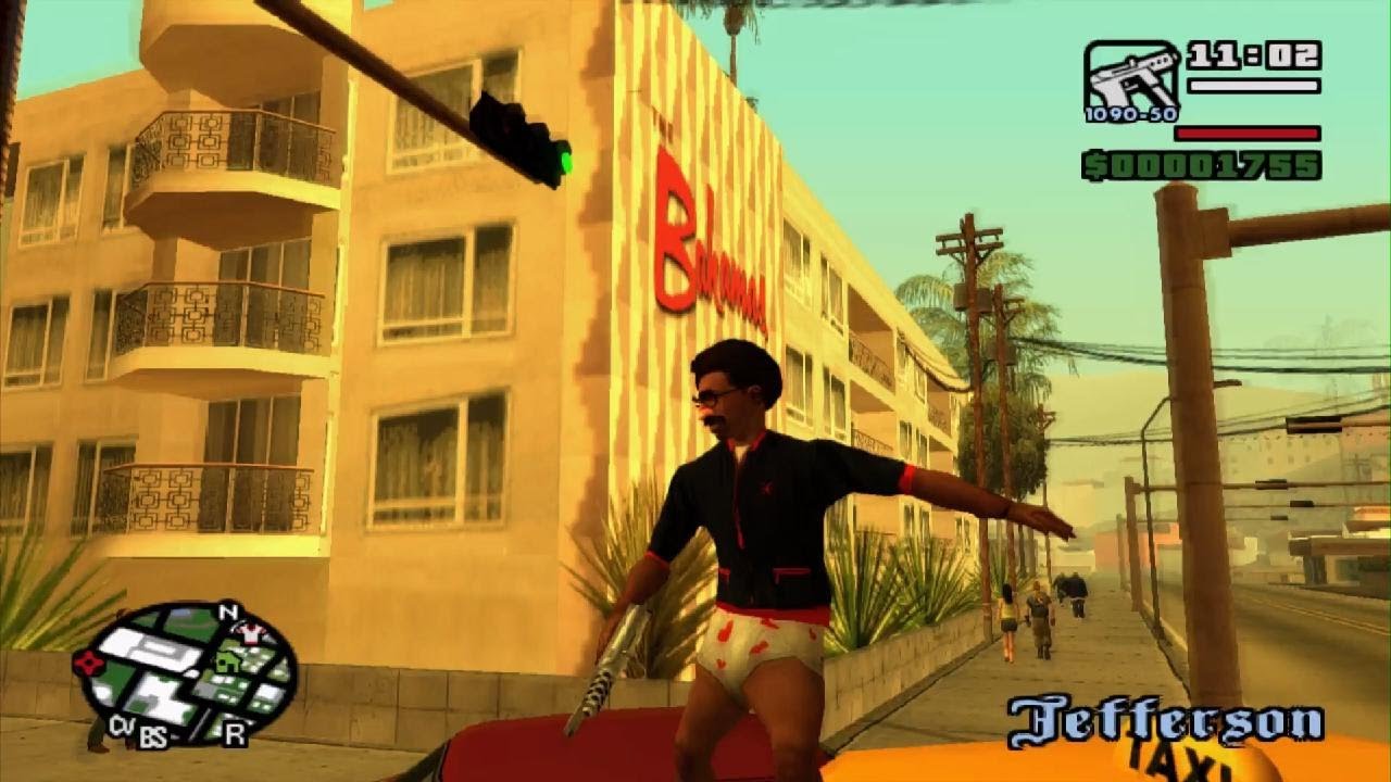 GTA: San Andreas collision boxes - YouTube
