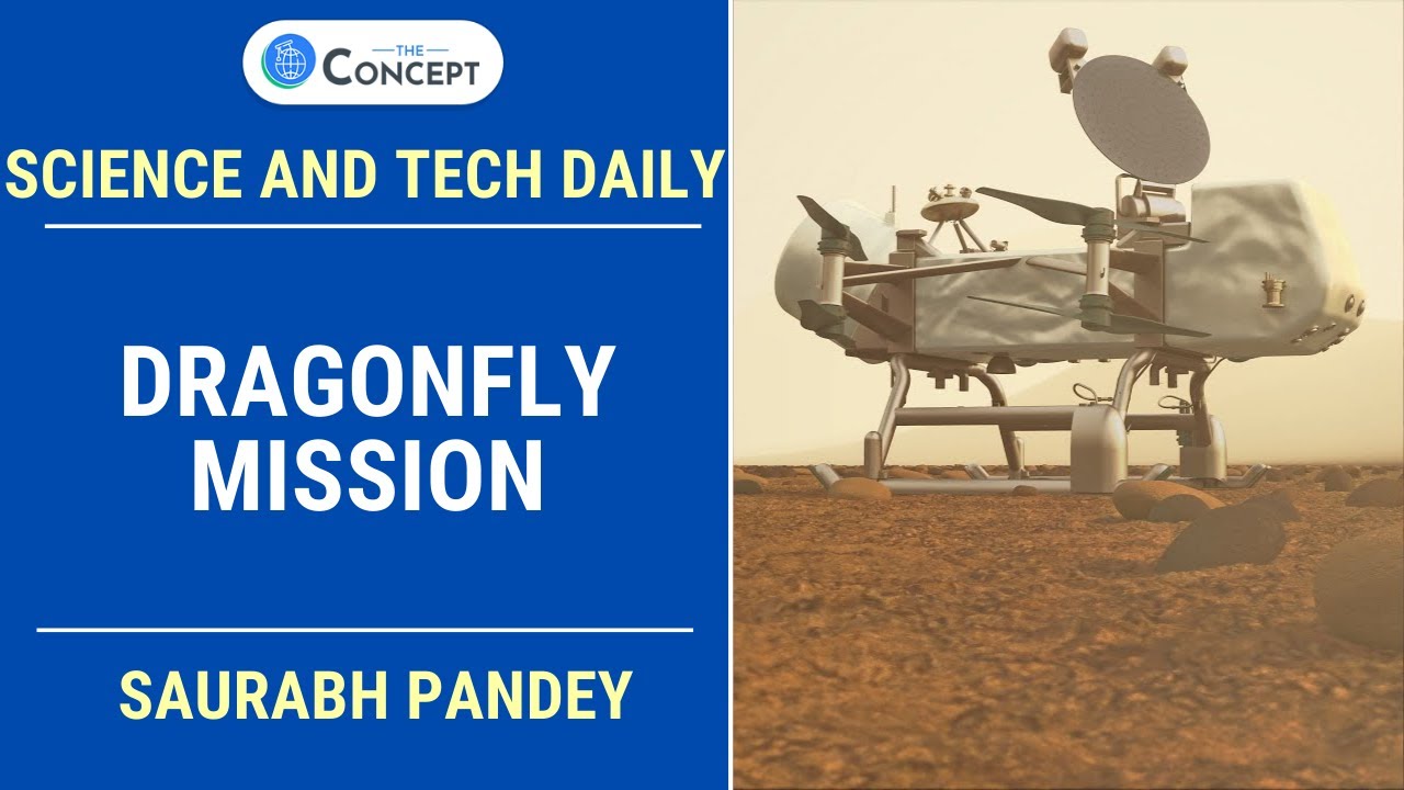 Dragonfly Mission | Science and Tech Daily | UPSC CSE | Saurabh Pandey ...