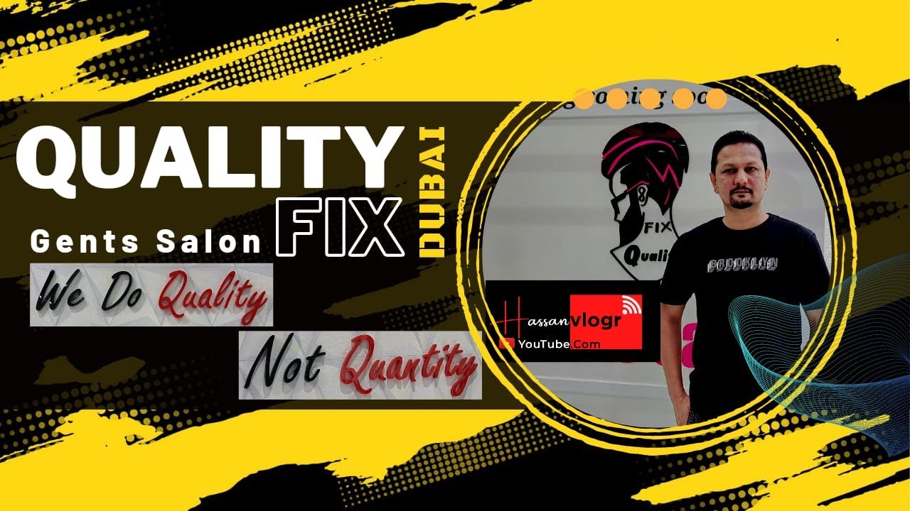 Quality Fix Gents Salon Dubai #Luxurious #Top10 #BestSalon - YouTube