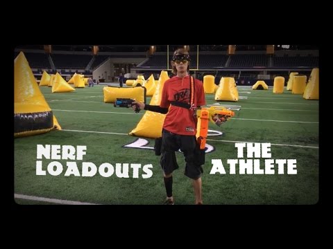 NERF LOADOUTS: The Athlete / Pro Nerfer Loadout - YouTube