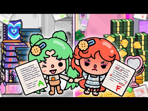 Rich Girl vs Poor Girl! Who's Smarter? | Toca Life Story | Toca Boca