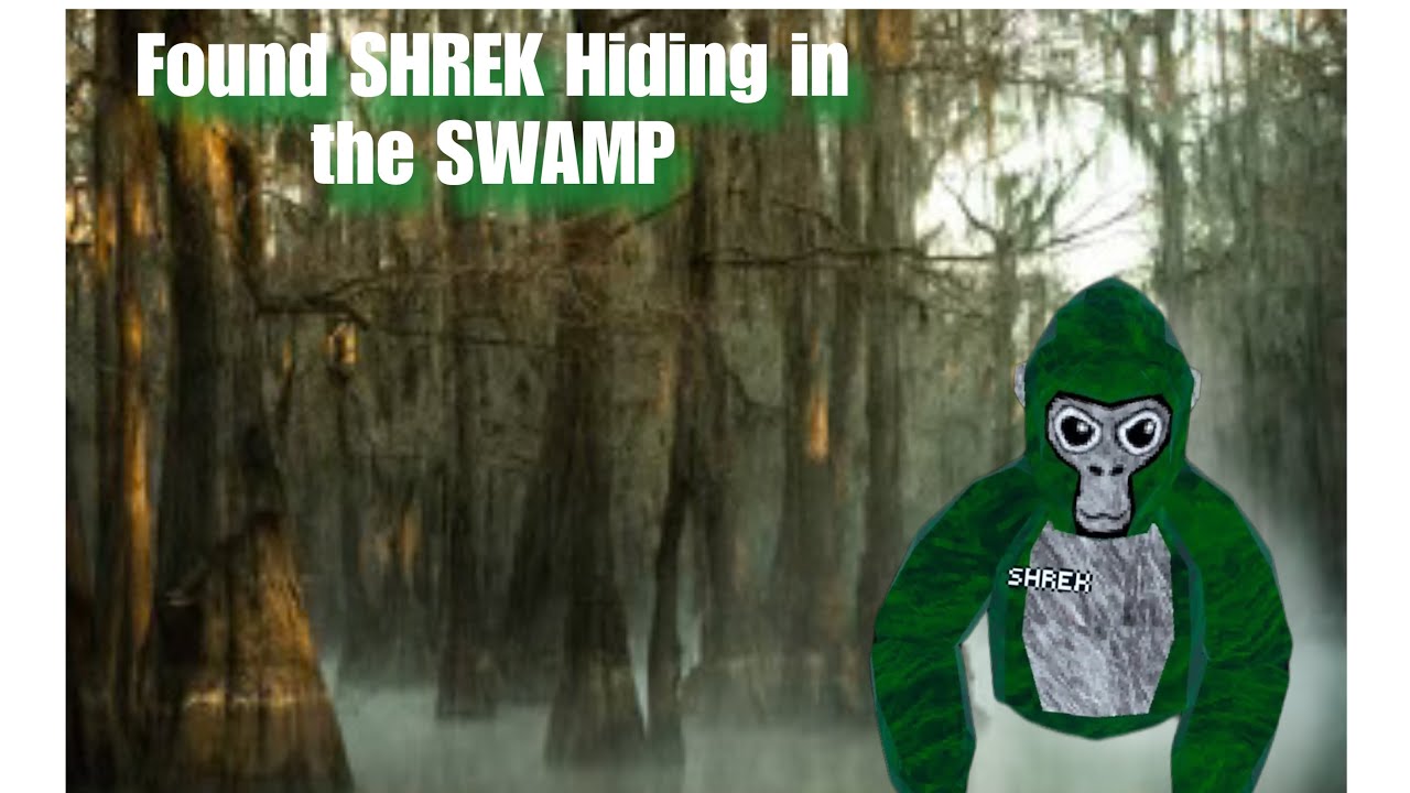 Found SHREK hiding in the SWAMP!! #GorillaTag - YouTube