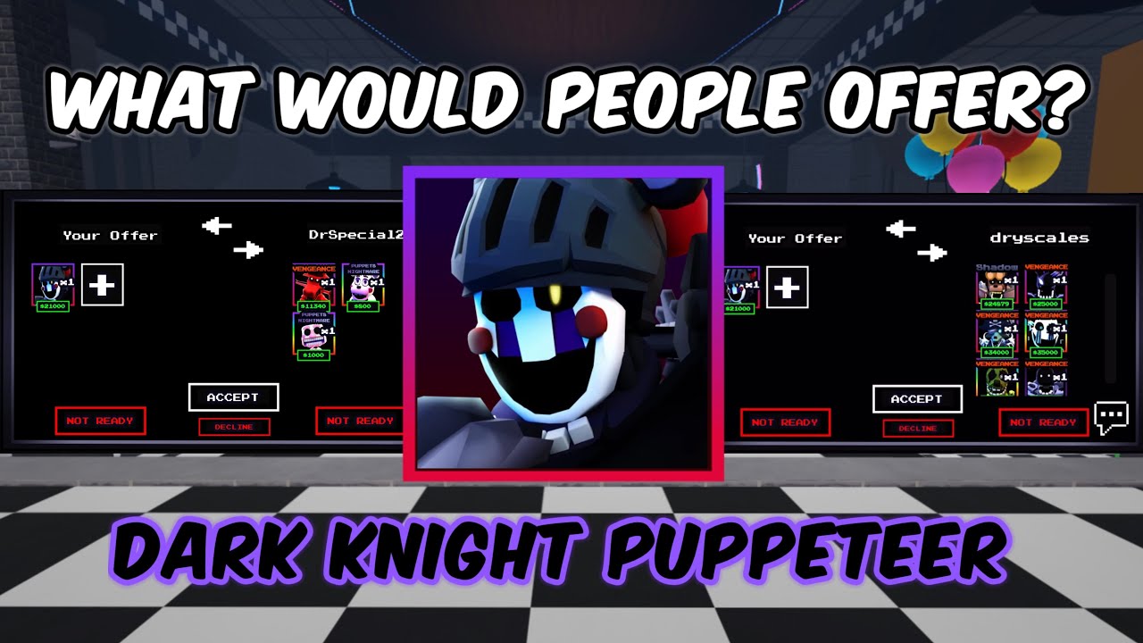 The NEW Apex Gets Insane Offers… | FNTD Trading | Five Nights TD - YouTube