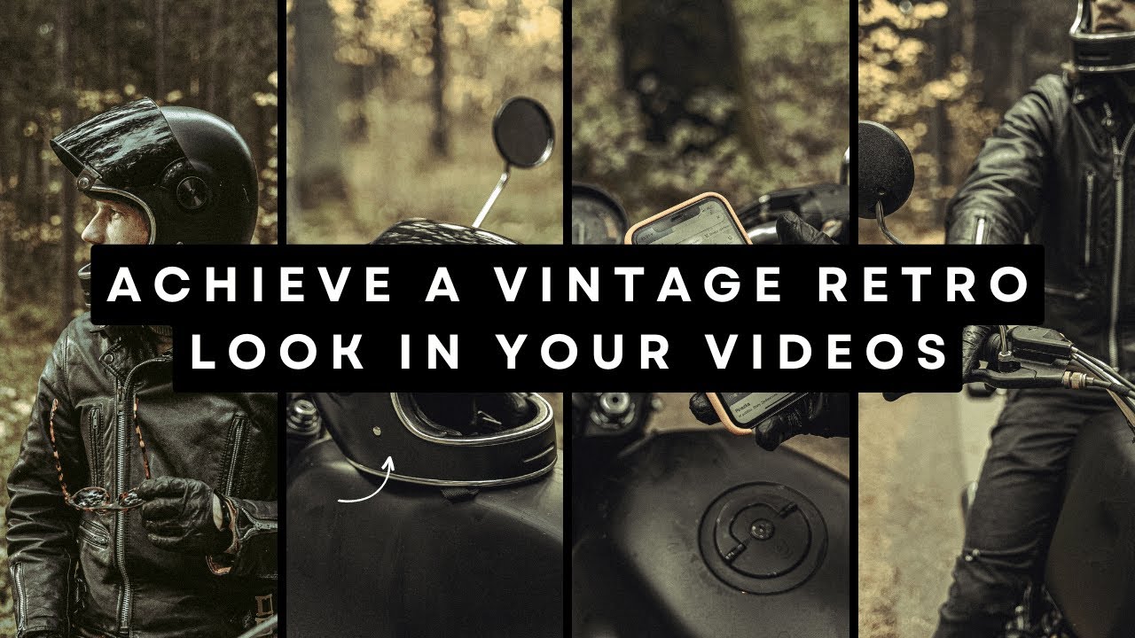 How to Achieve a Vintage Retro Look in Your Videos - YouTube