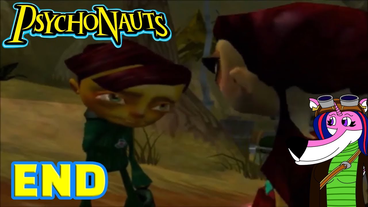 Psychonauts PS4 Let's Play Part 10 (End) - Raz The Boy Who Became A ...
