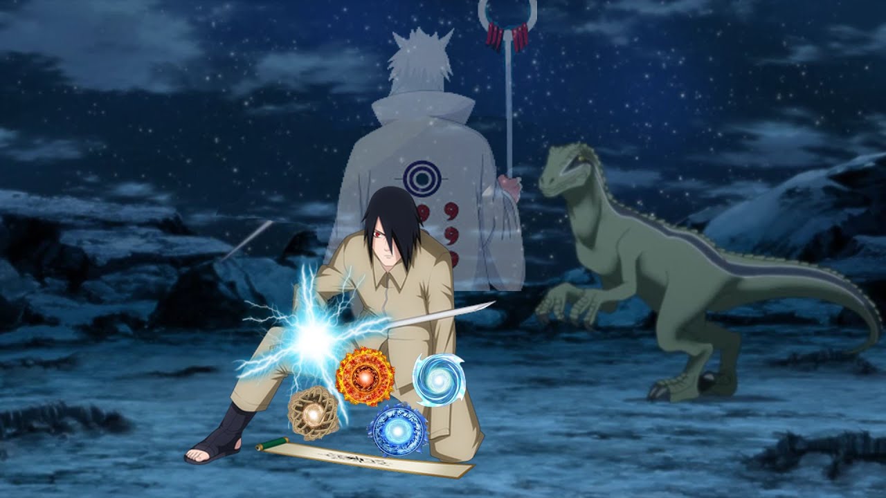 SASUKE MENDAPATKAN JUTSU RIKUDO SANIN - KEKUATAN BARU SASUKE MENGAKHIRI ...