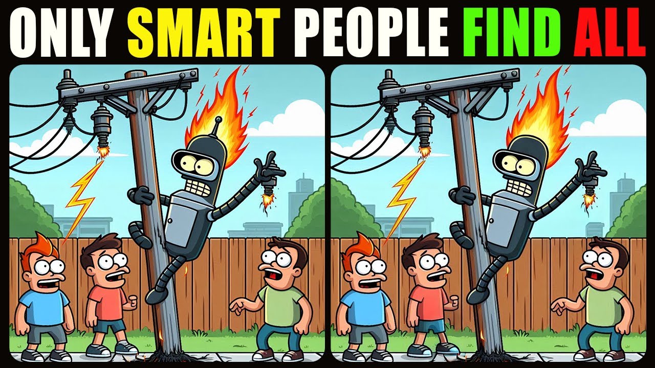 💣Spot the difference: Can YOU Spot All The Differences In These Puzzles ...